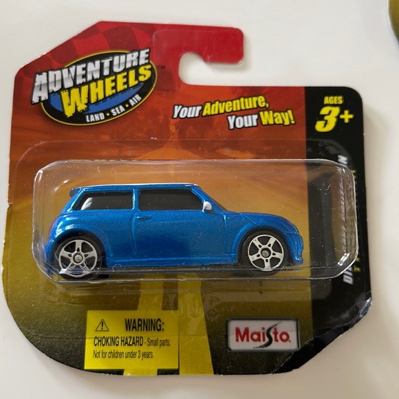 maisto | Toys | Maisto Adventure Wheels Mini Cooper Blue 64 | Poshmark